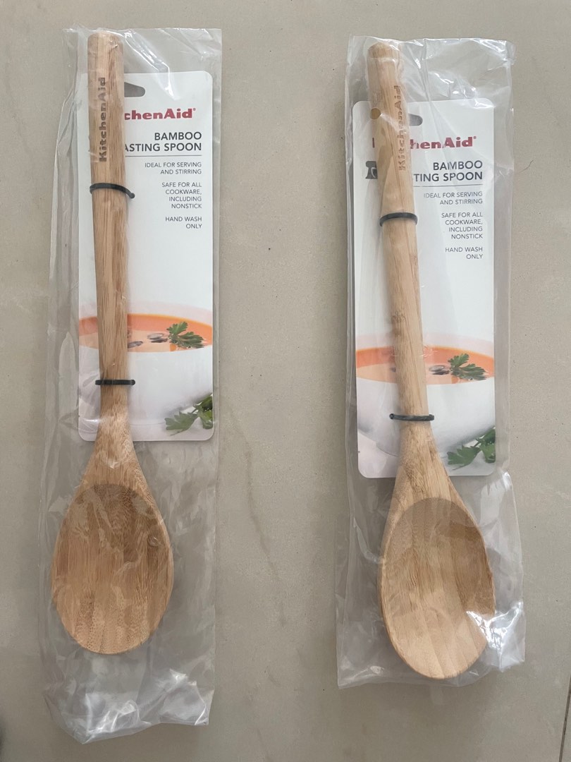 Kitchenaid wooden blasting spoon, TV & Home Appliances, Kitchen ...
