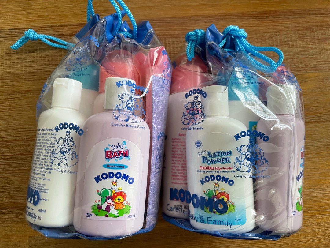 Kodomo travel sets ($5 for 2 sets), Babies & Kids, Maternity Care on ...