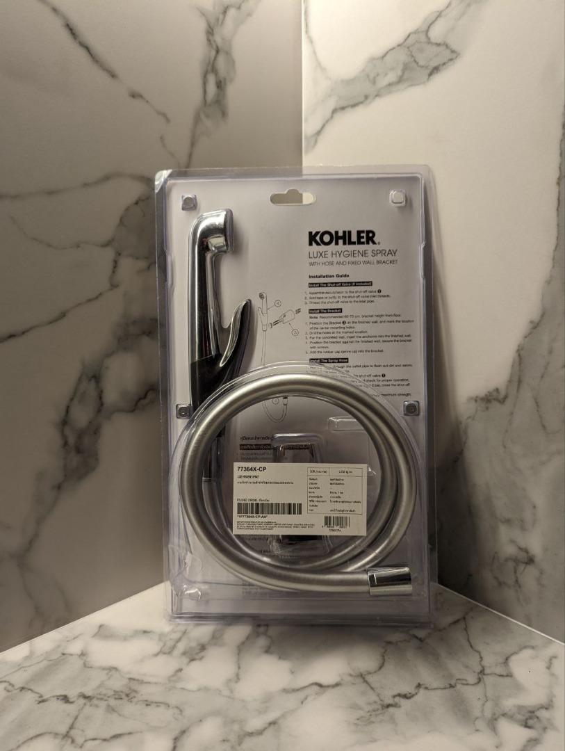 Kohler Luxe Hygiene Bidet Spray, Furniture & Home Living, Bathroom ...