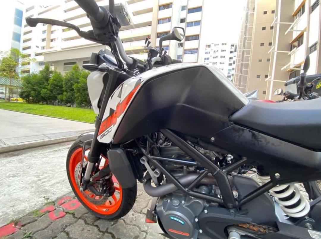 KTM Duke 200, Motorcycles, Motorcycles for Sale, Class 2B on Carousell