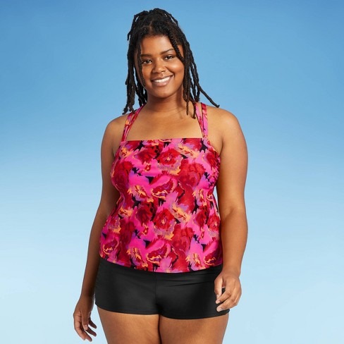 Lands' End Plus Size Swimsuit Tankini [Bundle all 3 swim tops for 100 ...