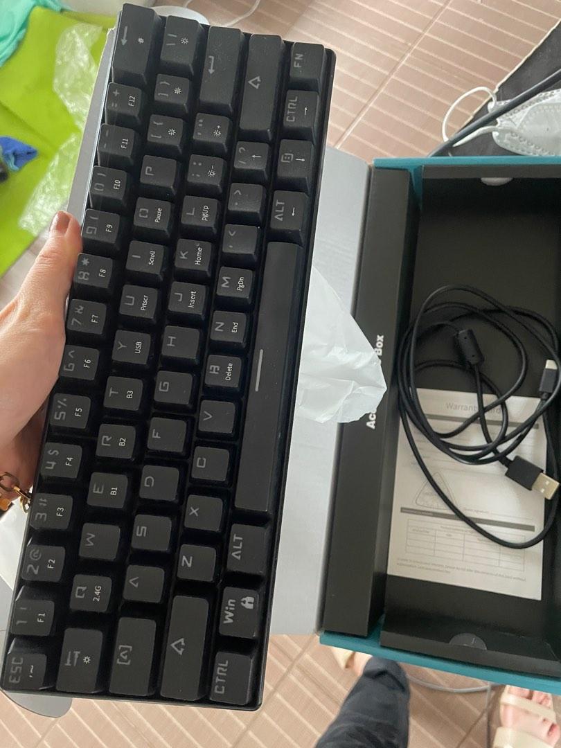 Langtu G1000 mechanical keyboard wireless bluetooth, Computers & Tech ...