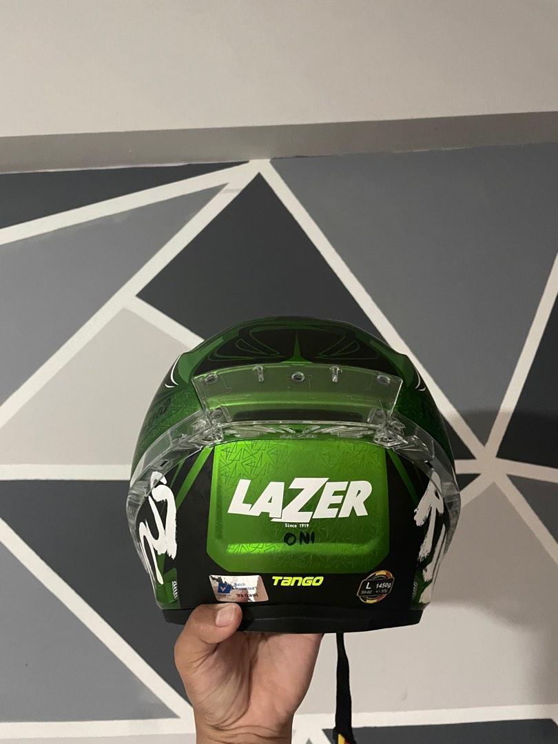 Lazer Tango SR Oni Helmet, Motorcycles, Motorcycle Apparel on Carousell