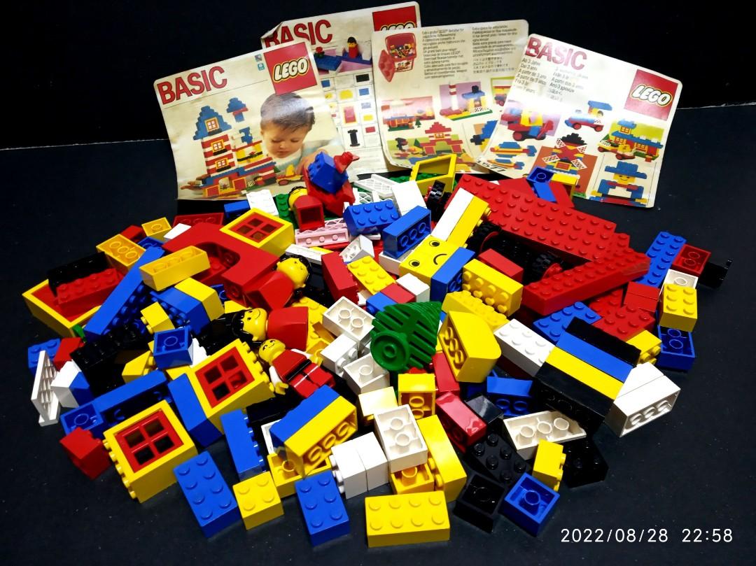 中古Lego 1577 basic block（全部$150）, 興趣及遊戲, 收藏品及紀念品, 古董收藏 - Carousell