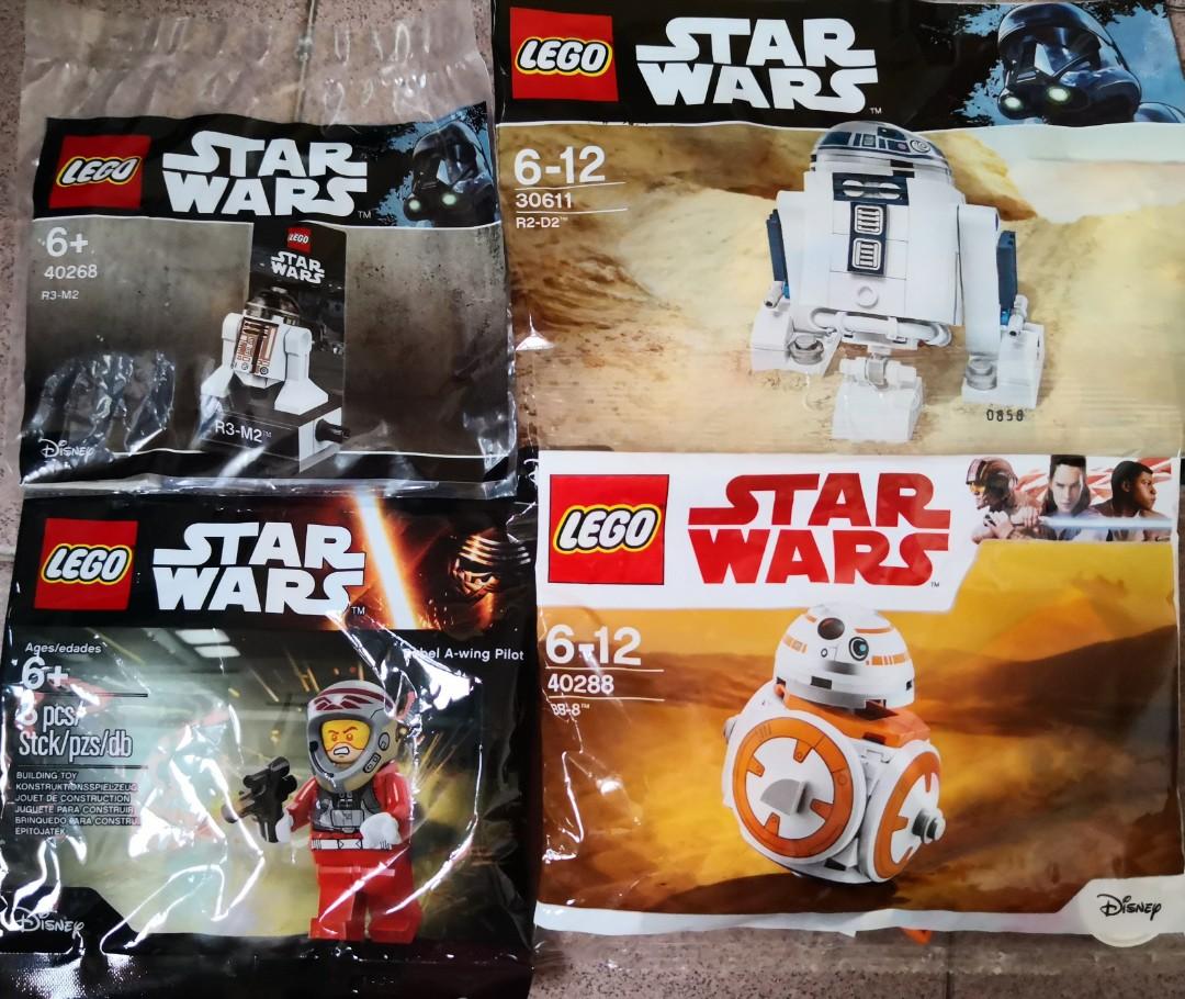 Lego Star Wars Assorted Polybags, Hobbies & Toys, Toys & Games on Carousell