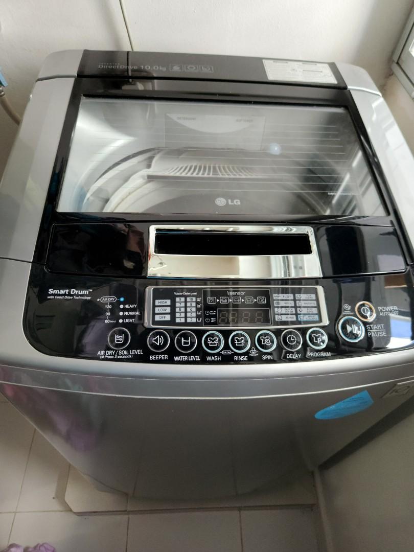 LG 10KG Top Load washing machine model WFT1061DD. Still in great working condition with ...