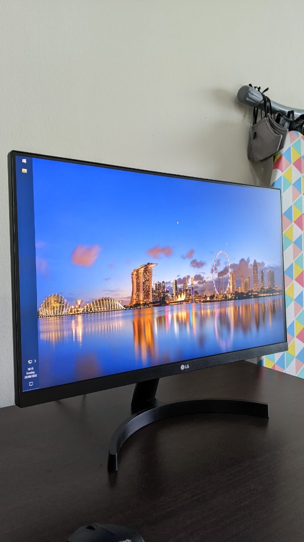 LG 24-inch Monitor - 24MK600M (SGD 130), Computers & Tech, Parts ...