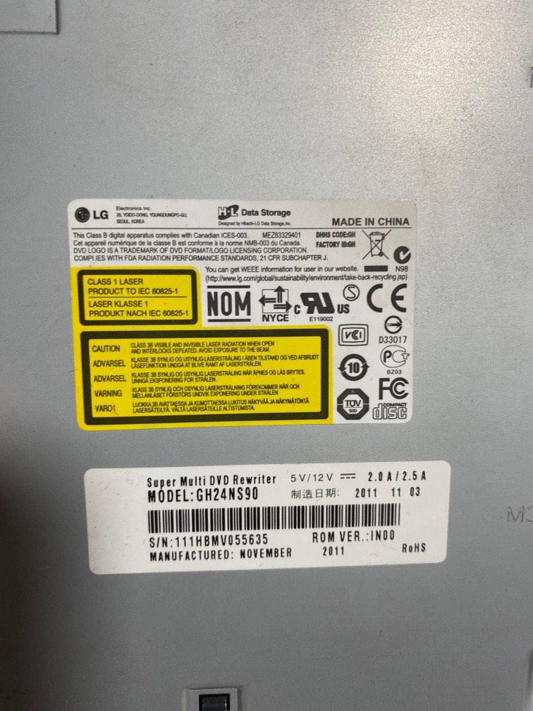 LG Super Multi DVD Rewriter, Computers & Tech, Desktops on Carousell