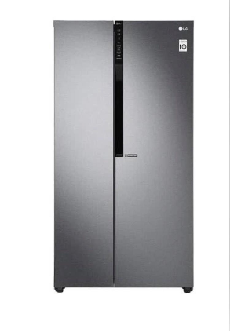 (Like New) LG 613L Dark Graphite Side-by-Side Refrigerator, TV & Home Appliances, Kitchen ...