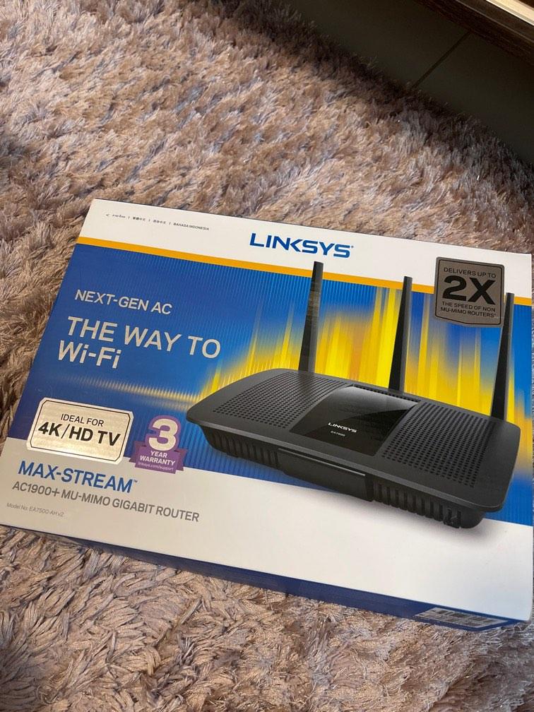 Linksys router, TV & Home Appliances, Electrical, Adaptors & Sockets on ...