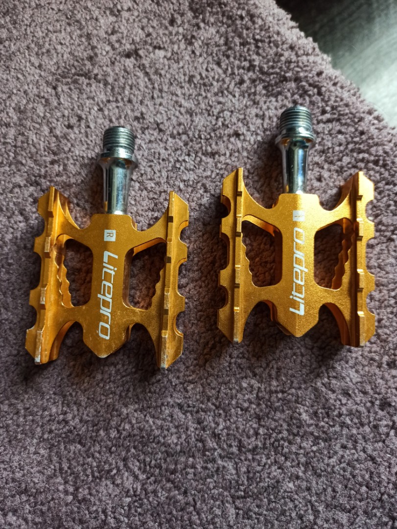 Litepro pedals, Sports Equipment, Bicycles & Parts, Parts & Accessories ...