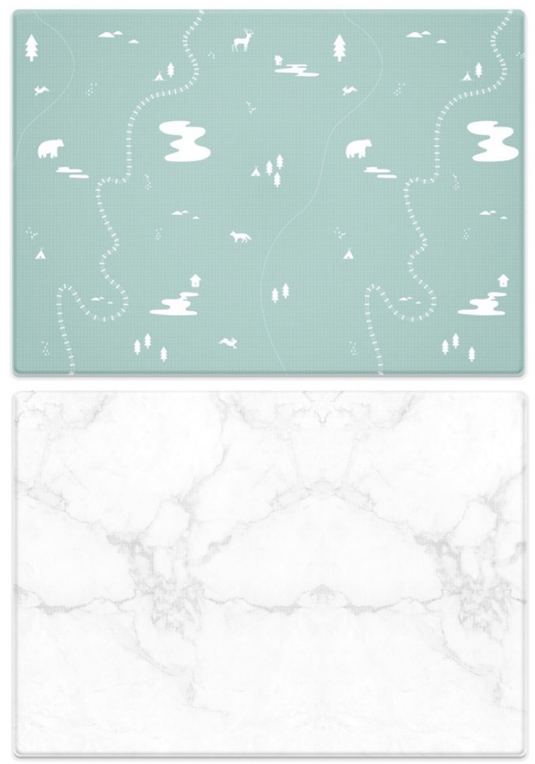 Little Wiwa Play Mat (Lille Verden Marmor Generos 2m x 1.4m), Babies ...