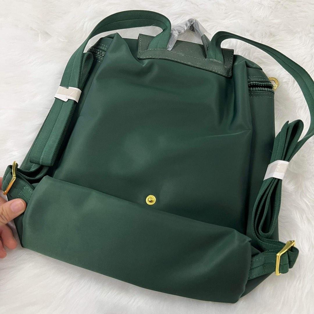 Long Chcamp Emerald Backpack, Women's Fashion, Bags & Wallets ...