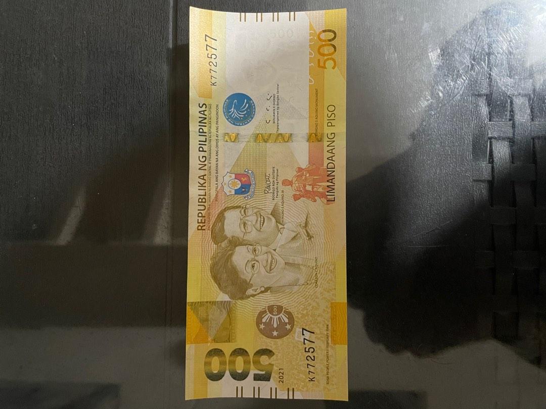 Lucky 7 500 Peso Bill, Hobbies & Toys, Memorabilia & Collectibles ...