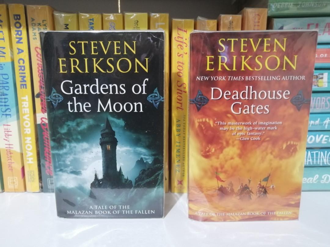 Malazan Set (Gardens of the Moon/ Deadhouse Gates) by Steven Erikson ...