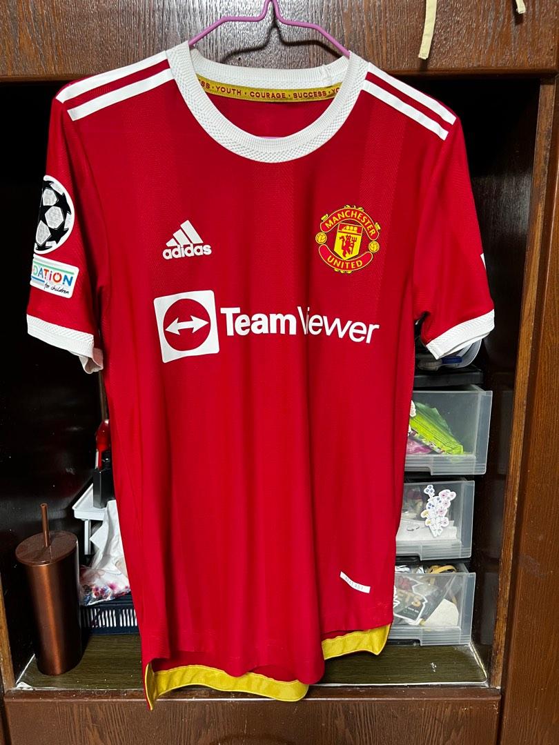 Manchester United Home Kit 21/22, Men's Fashion, Tops & Sets, Tshirts ...