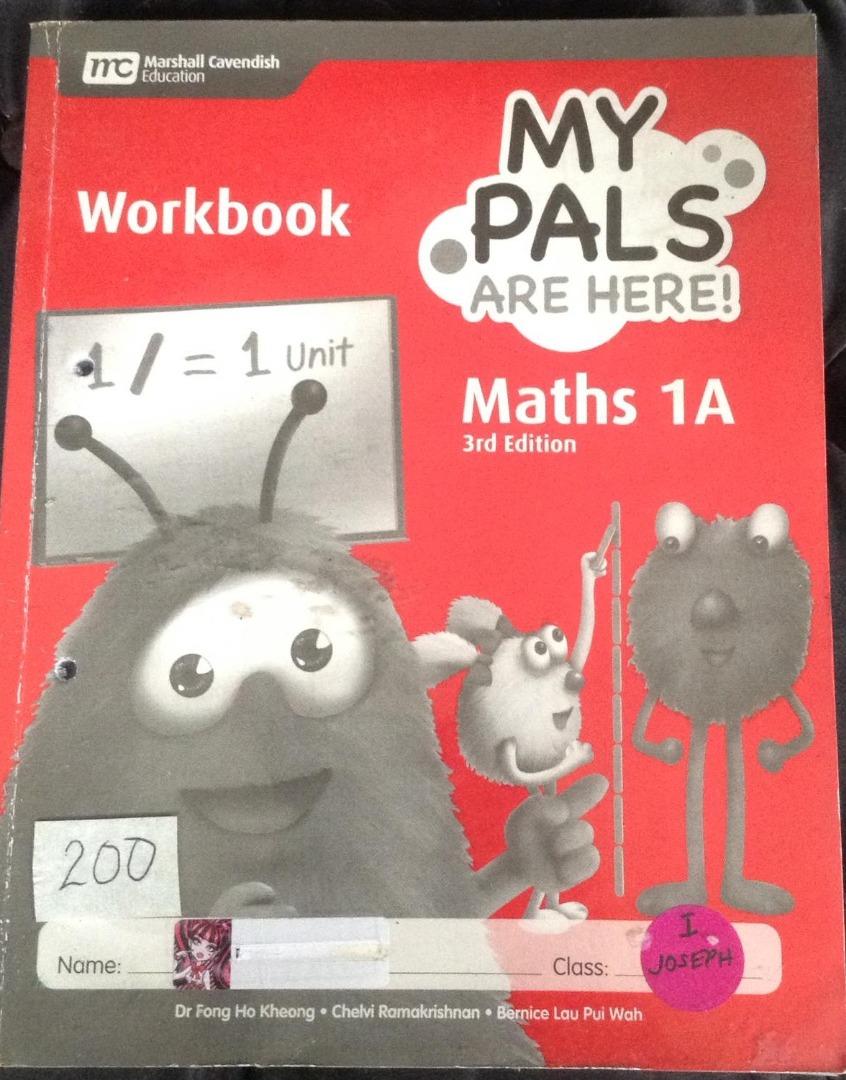Marshall Cavendish My Pals Workbook Math 1A, Hobbies & Toys, Books ...