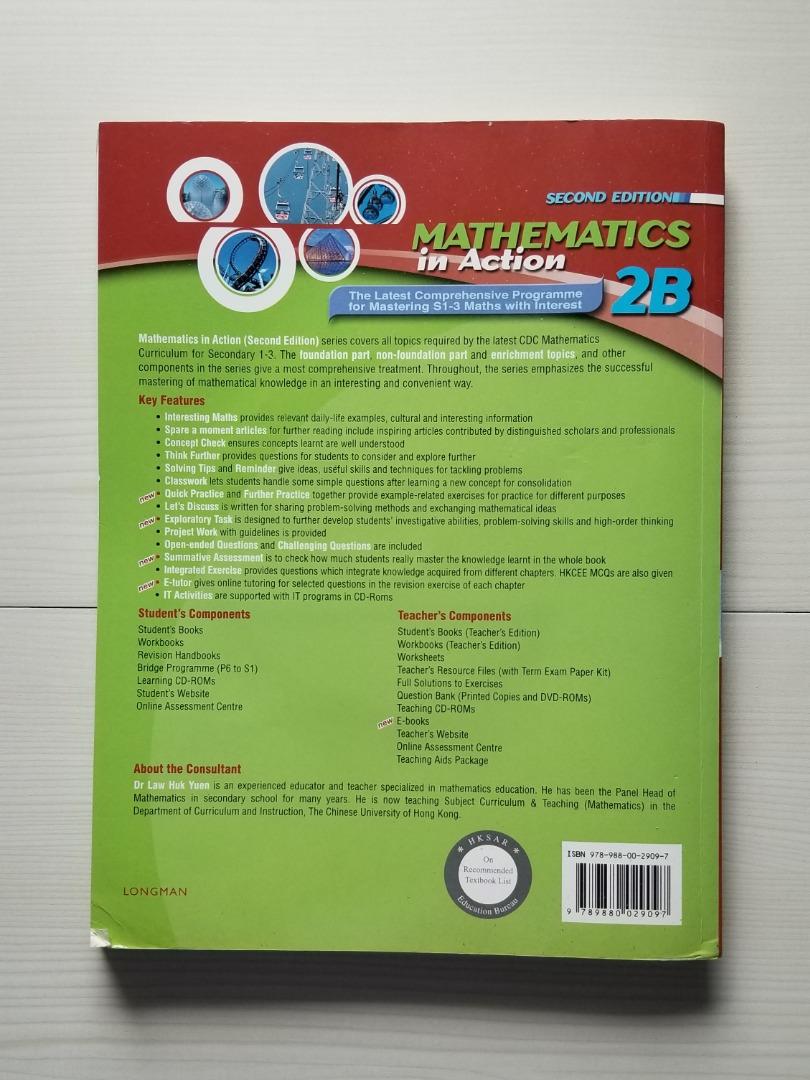 Mathematics in Action 2B (Pearson), 其他, 其他 - Carousell