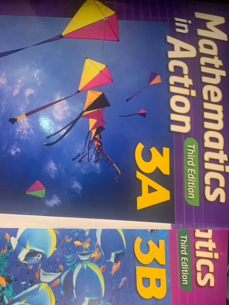 Mathematics in action 3A 3B, 興趣及遊戲, 書本 & 文具, 教科書 - Carousell