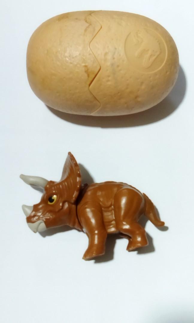 McDonald's Jurassic World Triceratops Happy Meal Toy, Hobbies & Toys ...