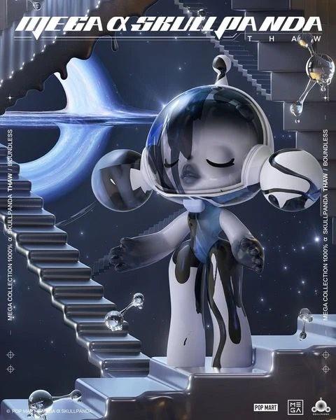 Popmart MEGA Skullpanda Thaw 1000%, Hobbies & Toys, Toys & Games on ...