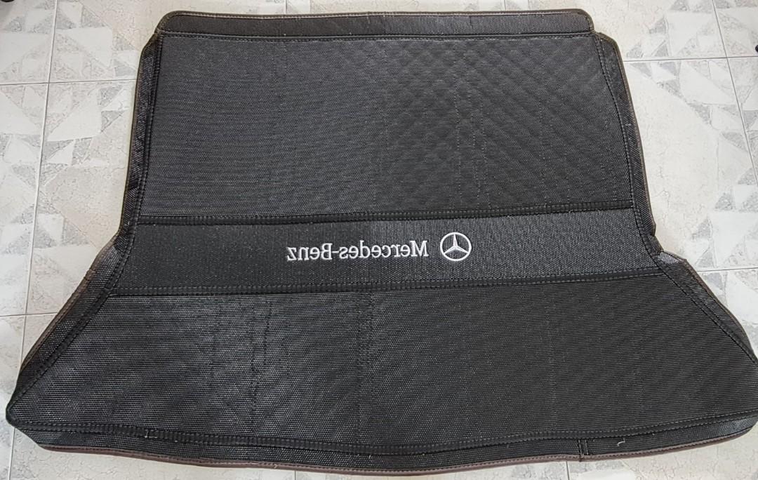 Mercedes Car Boot Leather mat, Car Accessories, Accessories on Carousell