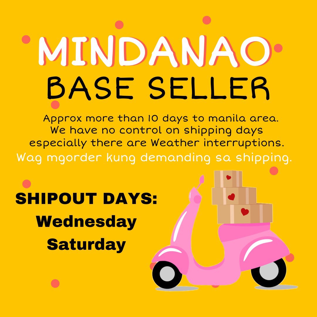 MINDANAO BASE SELLER, Announcements on Carousell