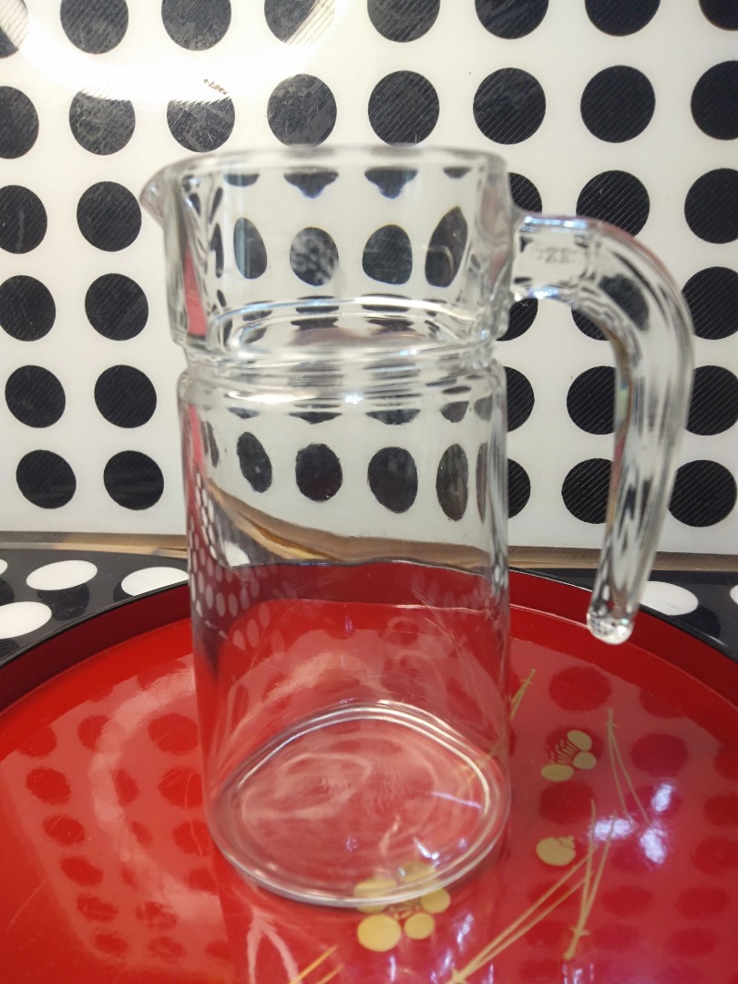 Miniature Glass Pitcher From Japan ( Used ), Furniture & Home Living ...