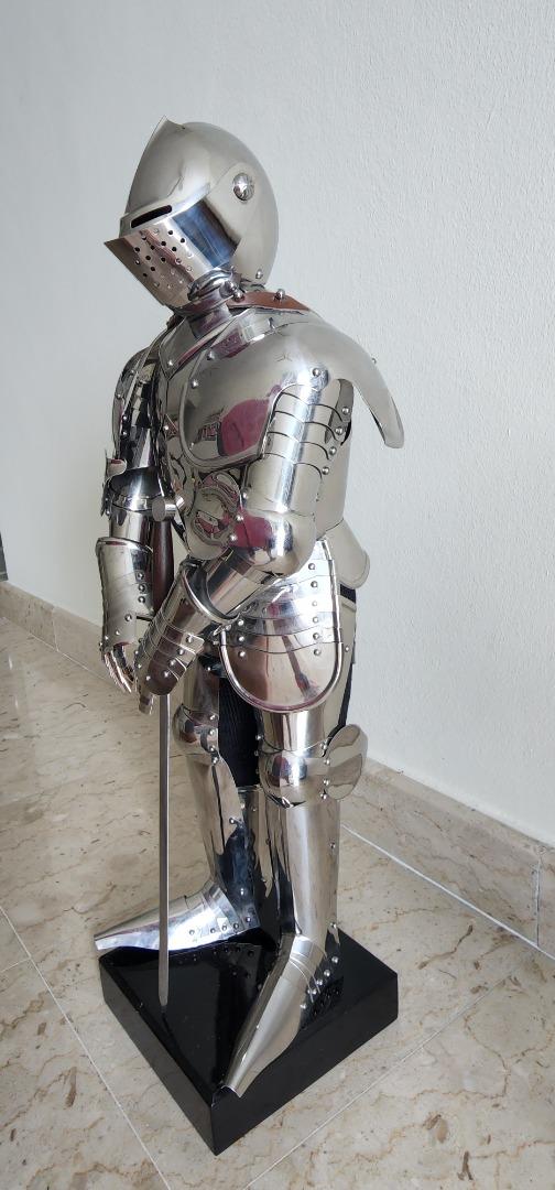 Miniature Suit of Armour, Hobbies & Toys, Memorabilia & Collectibles ...