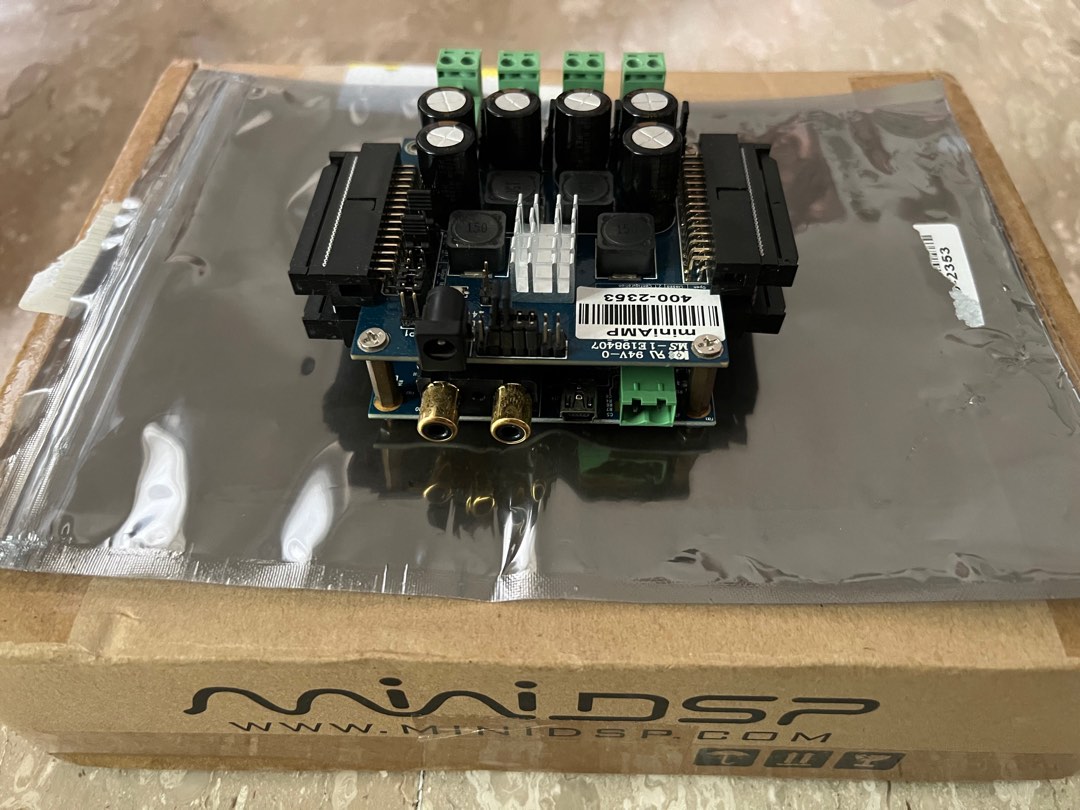 MiniDSP MiniAmp, Audio, Soundbars, Speakers & Amplifiers on Carousell