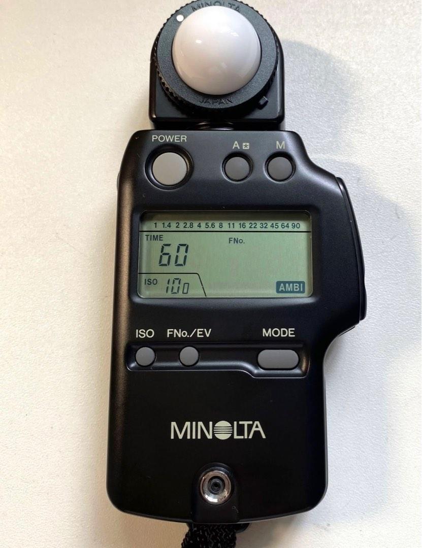 Minolta Auto Meter IV F and Viewfinder 5 Degrees, Photography ...