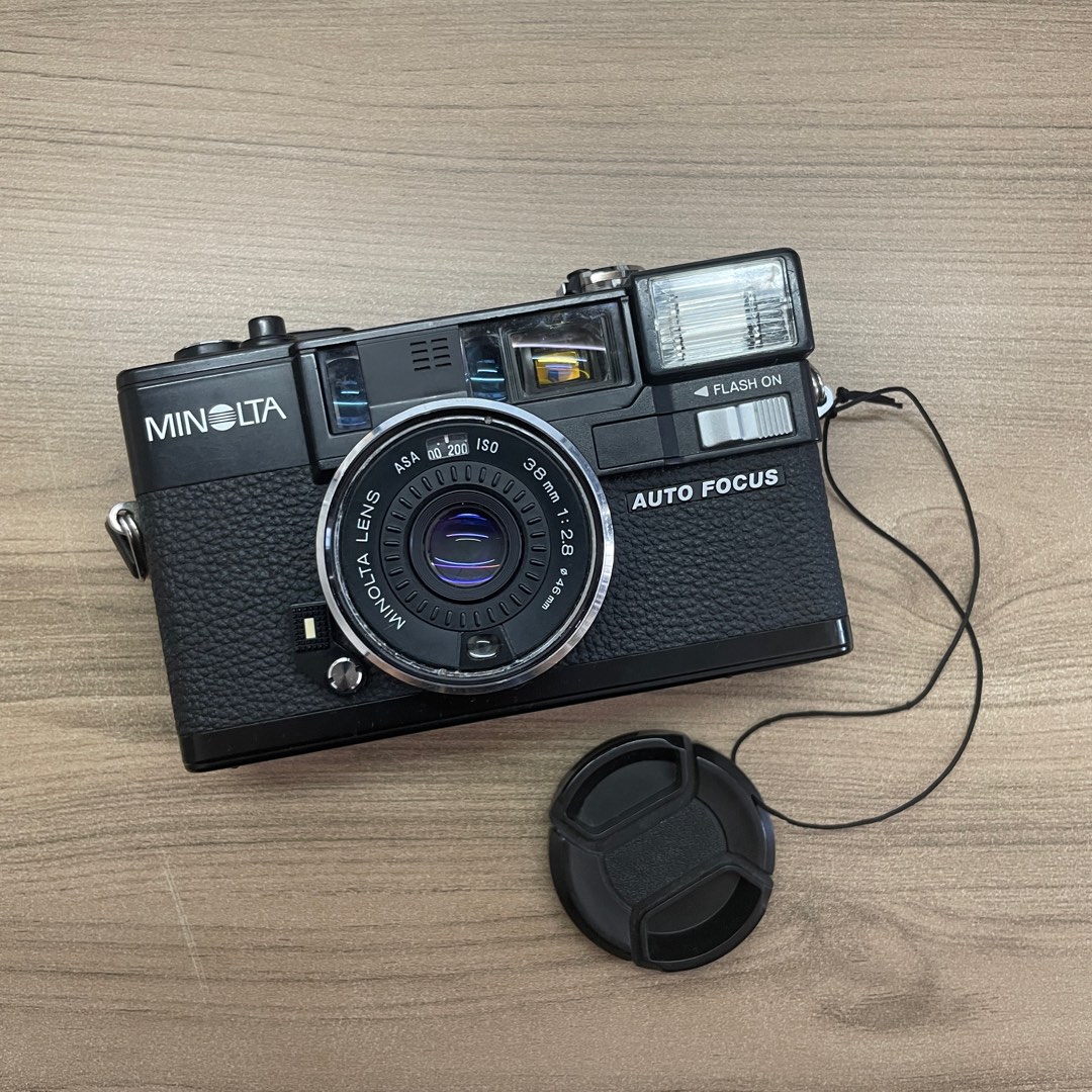 Minolta Hi-Matic AF2, Photography, Cameras on Carousell