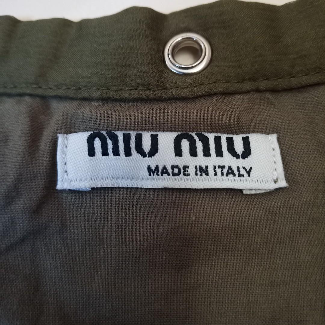 Miu Miu Italy, Women's Fashion, Tops, Blouses on Carousell