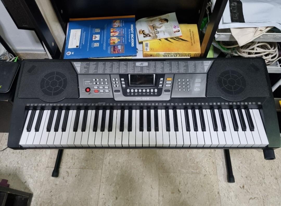 MK-829 Keyboard Piano (61 Keys), Hobbies & Toys, Music & Media, Musical ...