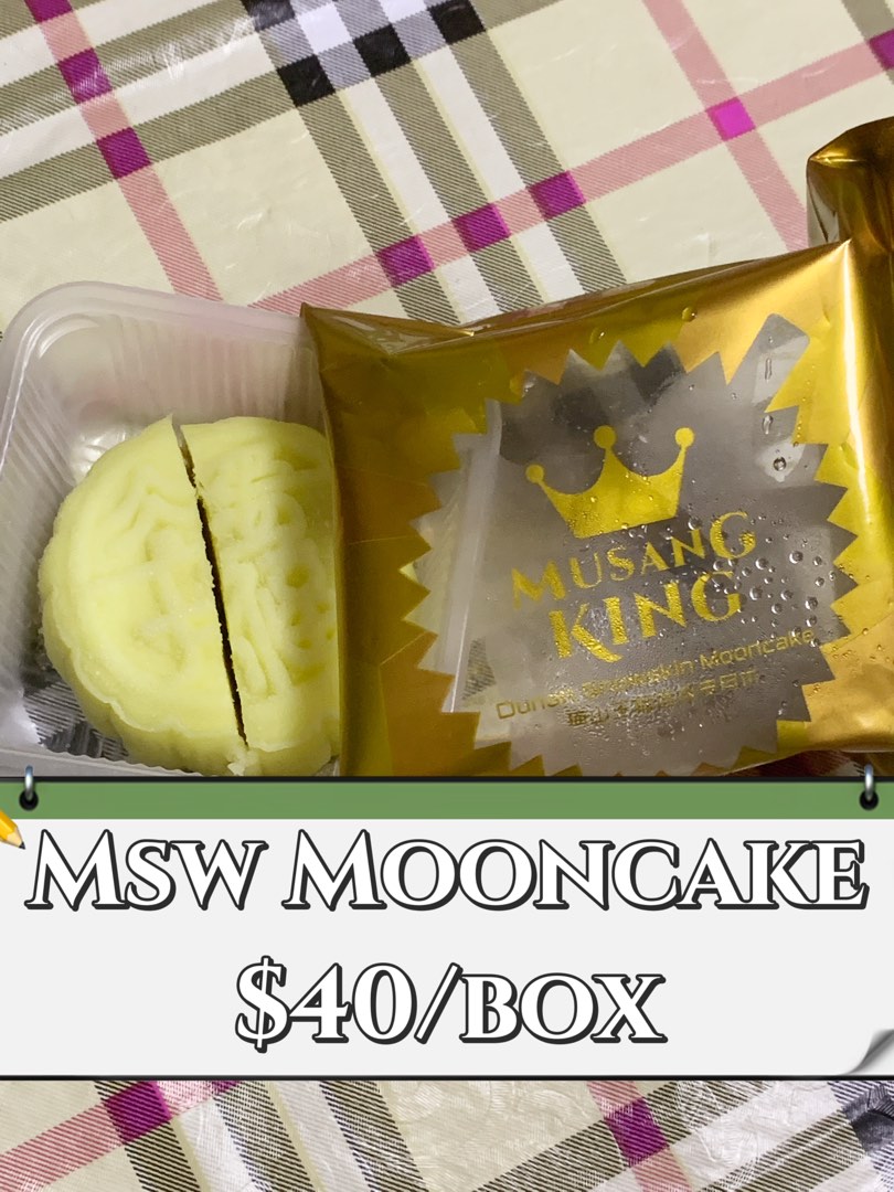 Msw Snowskin Mooncakes - 6 pcs @ $40, Food & Drinks, Chilled & Frozen ...