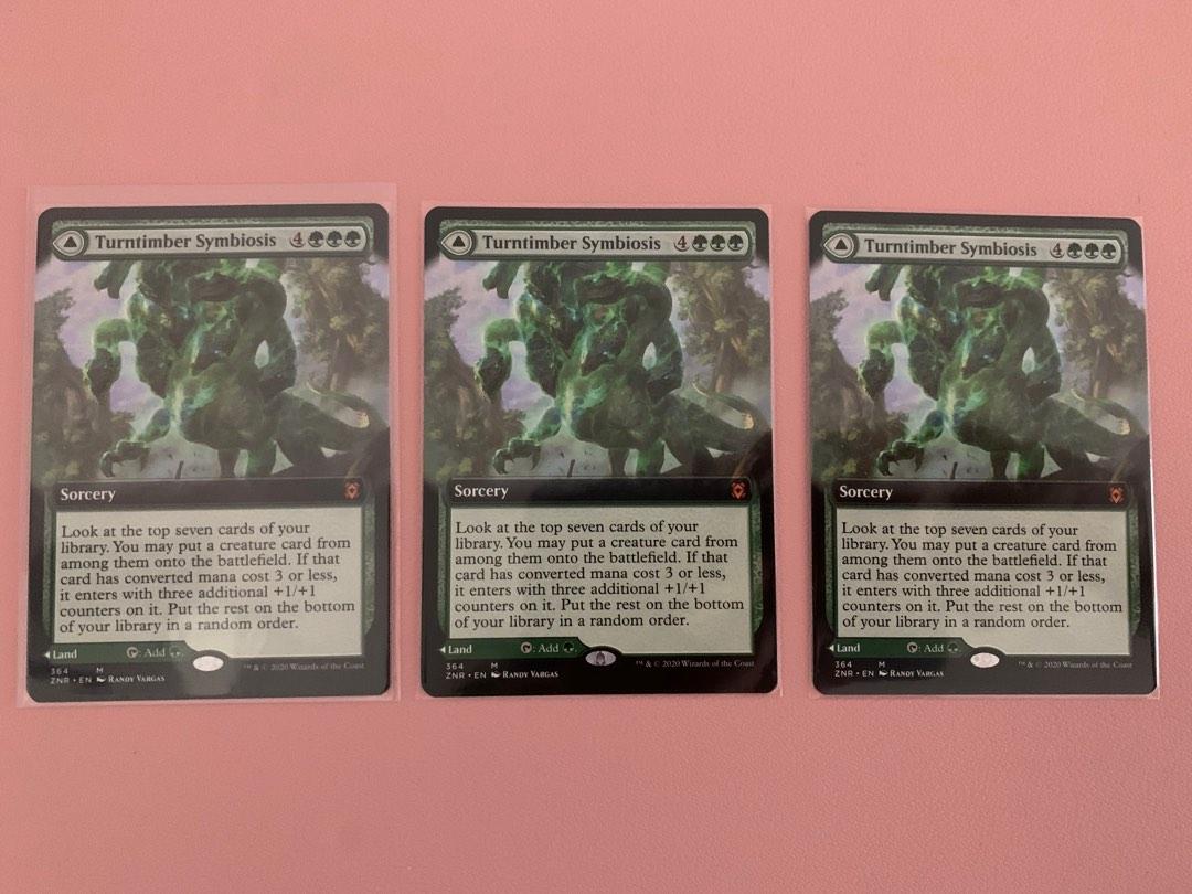 Mtg turntimber symbiosis nm x 3 magic the gathering card game, Hobbies ...