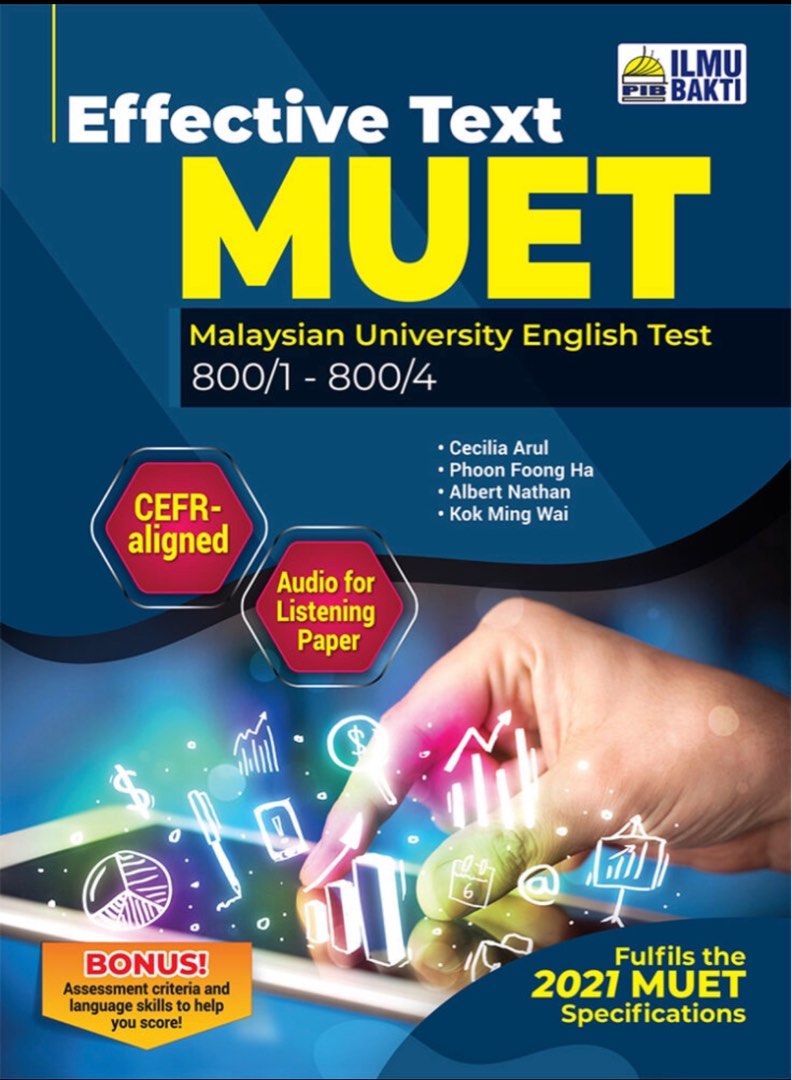 MUET EFFECTIVE TEST BOOK, Hobbies & Toys, Books & Magazines, Textbooks ...