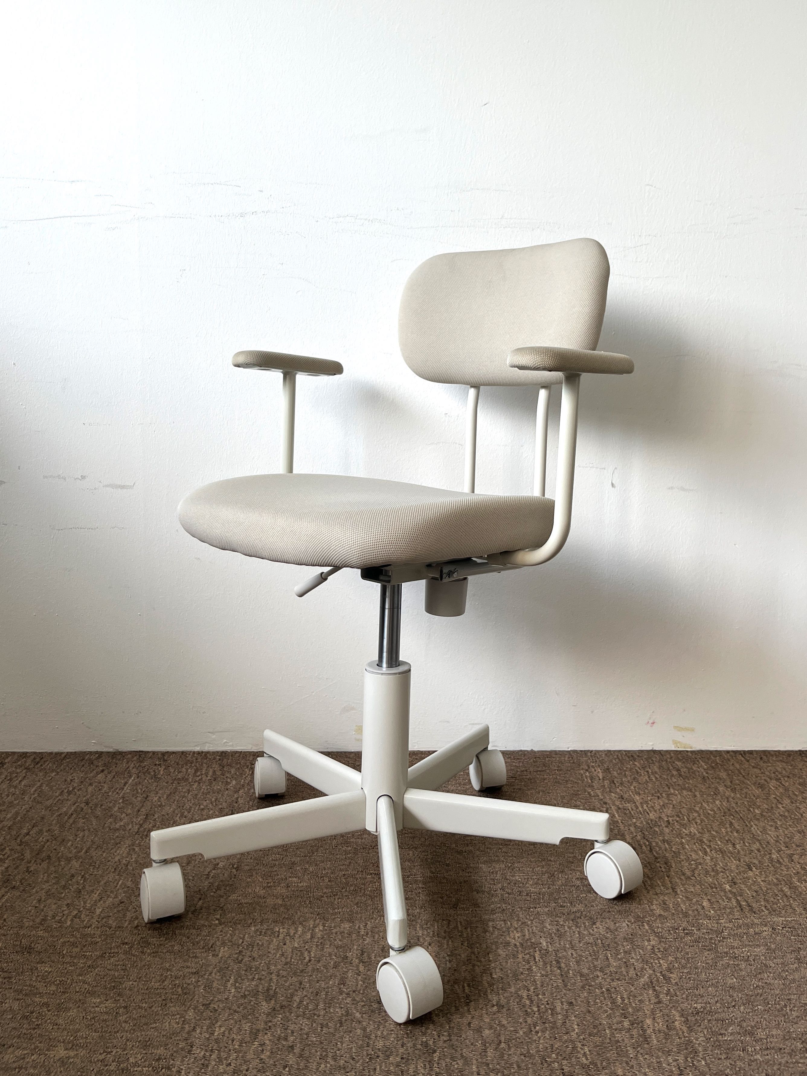 Muji office working chair + armrest, Furniture & Home Living, Furniture ...