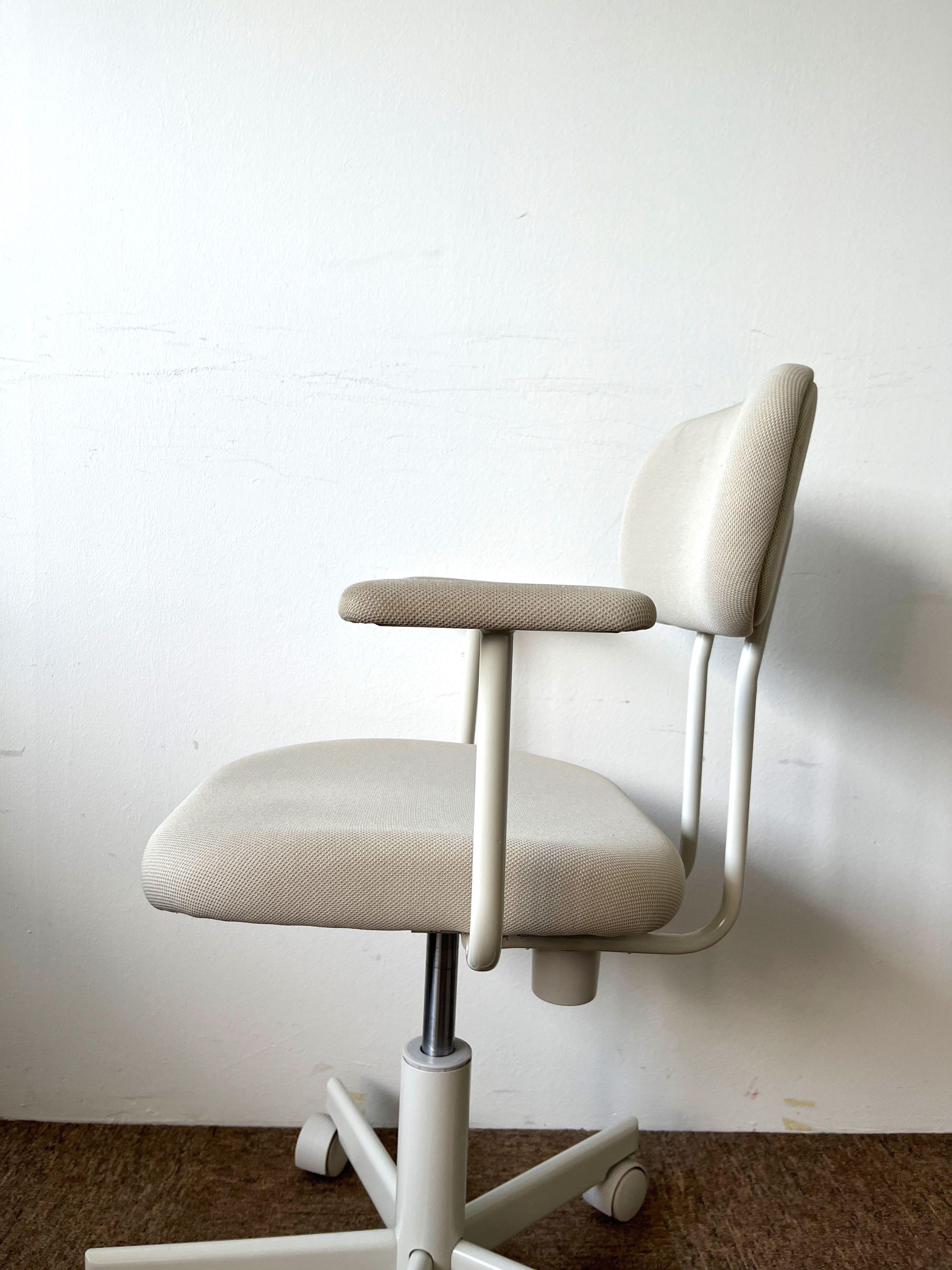 Muji office working chair + armrest, Furniture & Home Living, Furniture ...