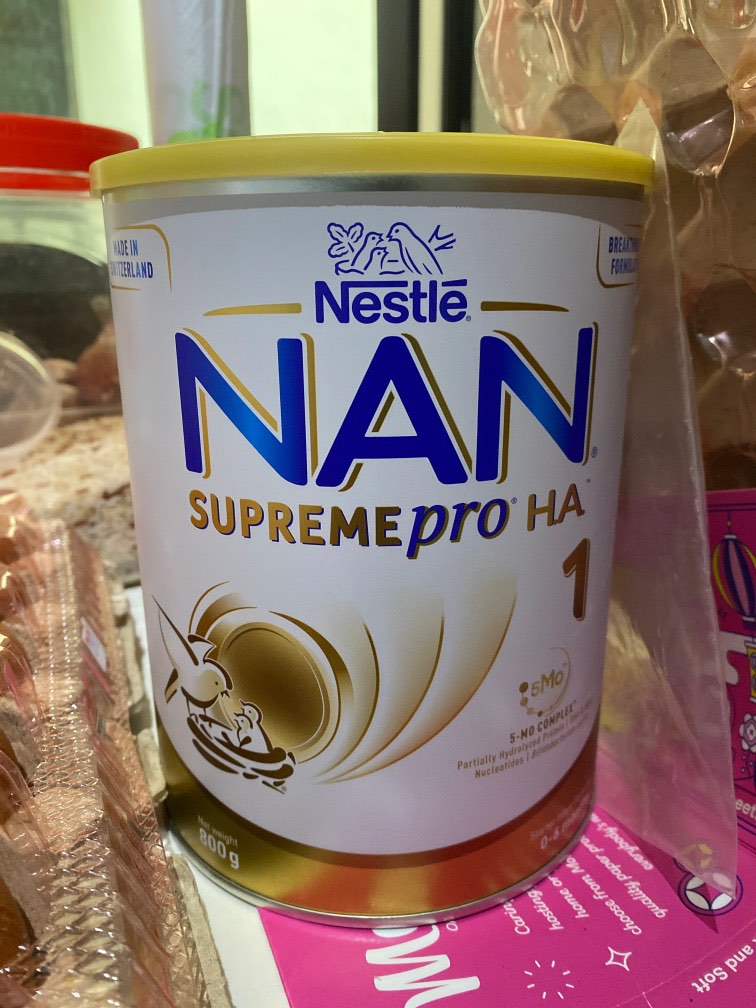 NAN Supreme Pro HA Stage 1 800g, Babies & Kids, Nursing & Feeding ...