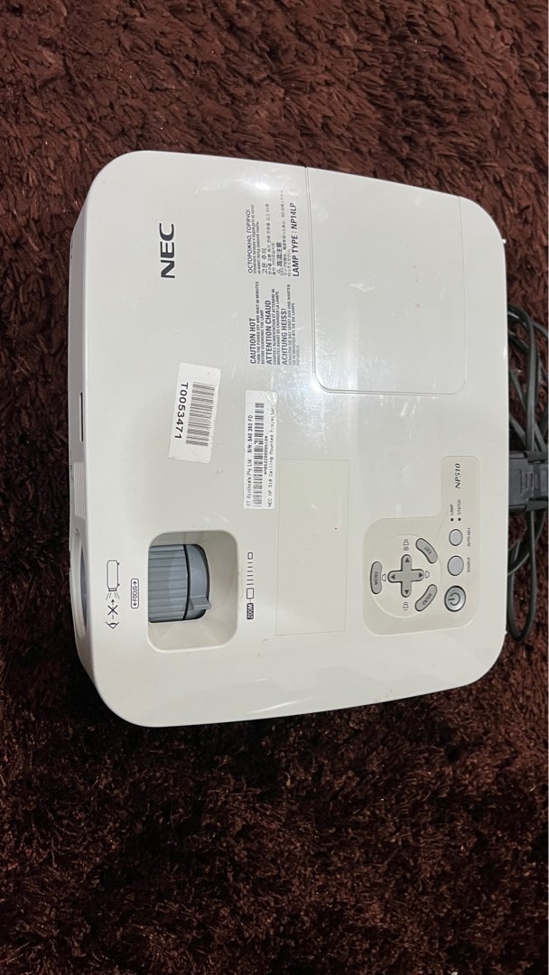 NEC Projector high lumen NP 510, TV & Home Appliances, TV ...