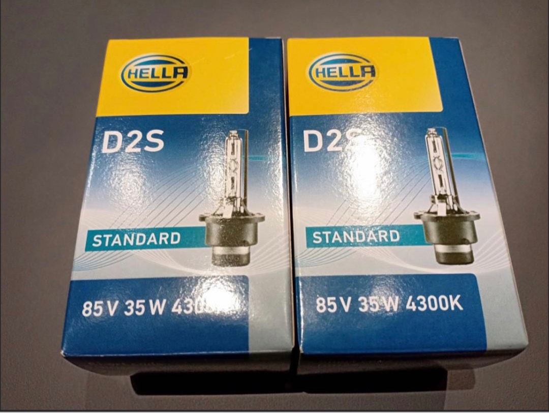 New HELLA Xenon HID Bulb D2S D2R, Car Accessories, Electronics & Lights ...
