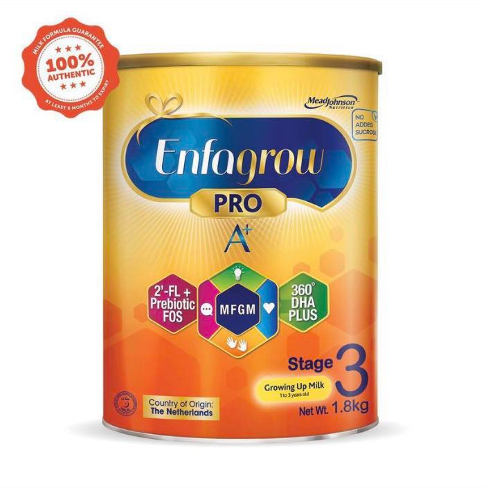 *NEW packaging* Enfagrow PRO 1.8kg (Stage 3), Babies & Kids, Nursing ...