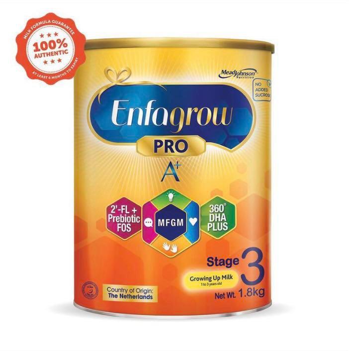 *NEW packaging* Enfagrow PRO 1.8kg (Stage 3), Babies & Kids, Nursing ...