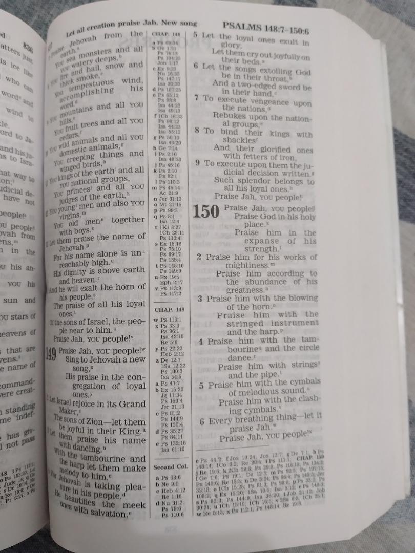 New World Translation of the Holy Scriptures 1984, Hobbies & Toys ...