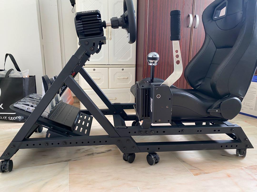 Next Level Racing GT Track with Fanatec Setup Racing Simulator, Hobbies ...