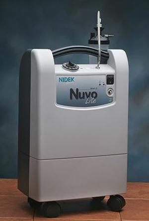 NIDEK Nuvo Lite Mark 5 Oxygen Concentrator, Health & Nutrition, Medical ...