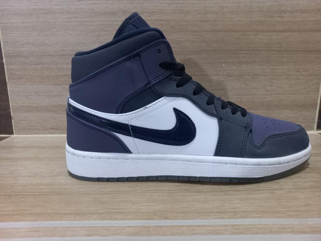 Jual Murah aja Nike Air Jordan 1 obsidian x dior, Fesyen Pria, Sepatu ...