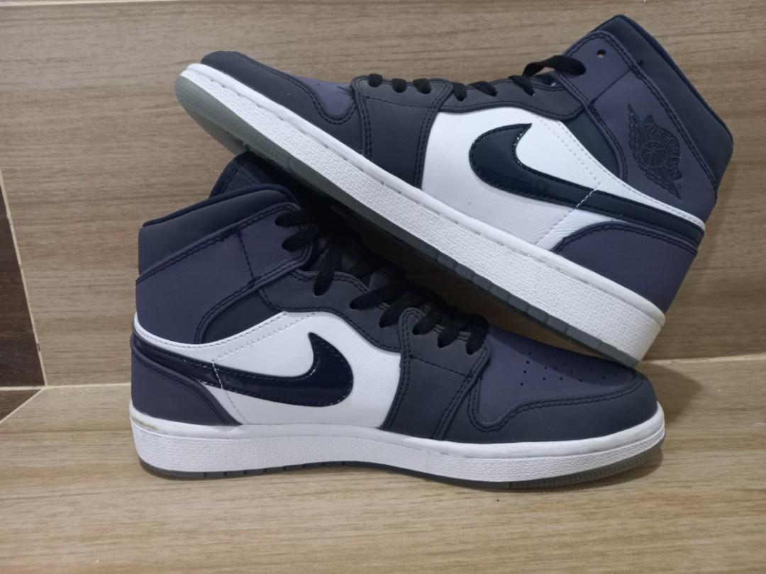 Jual Murah aja Nike Air Jordan 1 obsidian x dior, Fesyen Pria, Sepatu ...