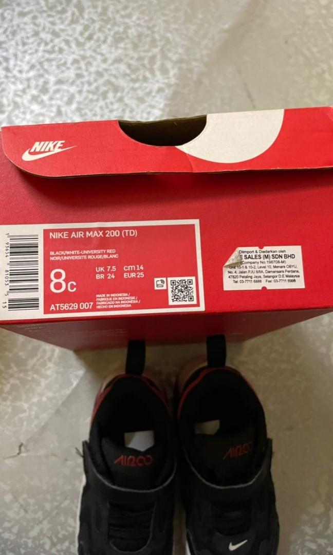Nike air Max 200 kids, Babies & Kids, Babies & Kids Fashion on Carousell